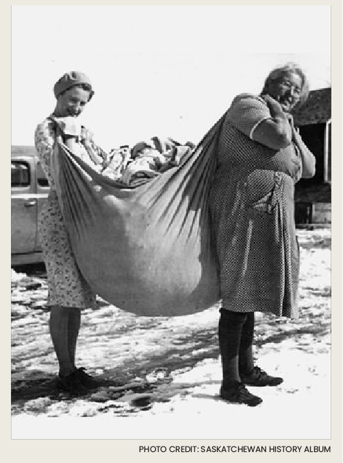 Washing Clothing - Explore Saskatchewan Agriculture